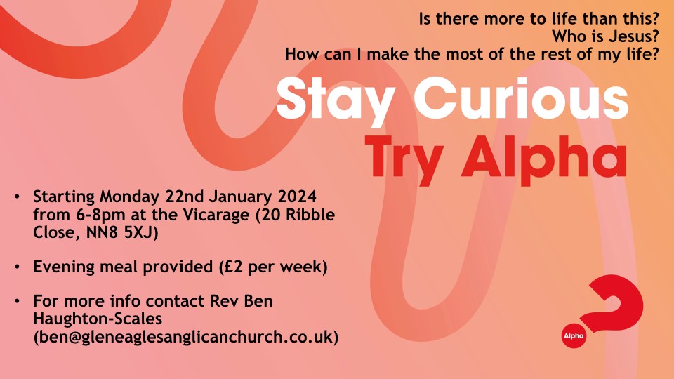 Alpha Course – North Wellingborough Anglican Church