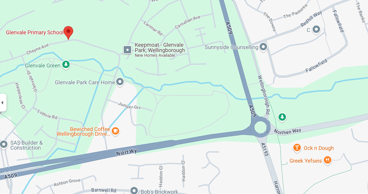 Find Us – North Wellingborough Anglican Church
